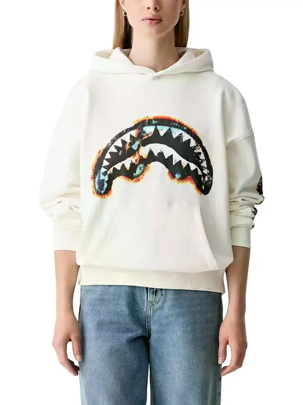 SPRAYGROUND Graphic-print Hoodie - Neutrals