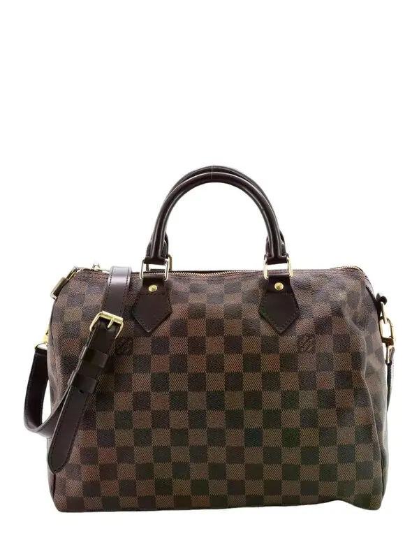 LOUIS VUITTON Speedy Bandouliere Bag Damier 30 Shoulder Bag - Brown