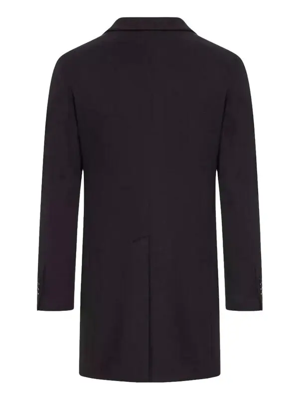 Tagliatore Single-breasted Wool Coat - Grey