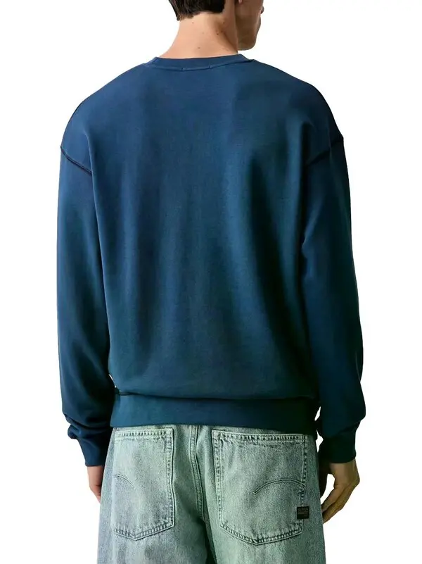 Scotch & Soda Logo-print Sweater - Blue