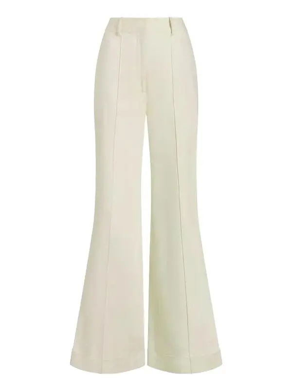Adam Lippes Deeda Wide-leg Trousers - Neutrals