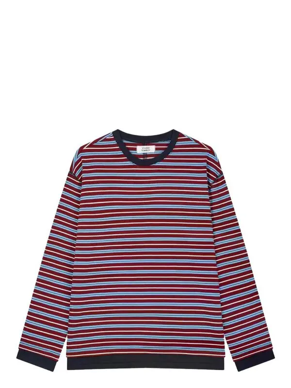STUDIO TOMBOY Striped Long-sleeve T-shirt - Red
