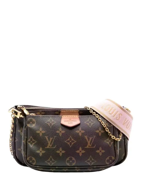 LOUIS VUITTON 2020 Monogram Multi Pochette Accessoires Satchel - Brown