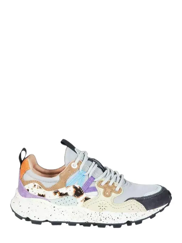 FLOWER MOUNTAIN Yamano 3 Uni Suede Sneakers - Grey