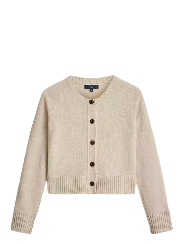 Soeur Virginia Button-up Cardigan - Neutrals
