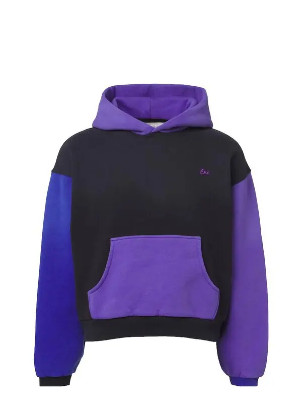 ERL Cotton Jersey Hoodie - Black