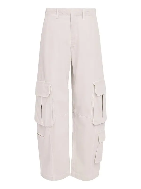 AGOLDE Ambika Cargo Trousers - Ivory