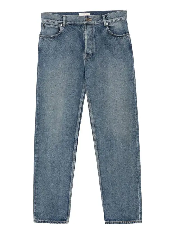 THE ROW Moe Denim Cotton Jeans - Sky Blue