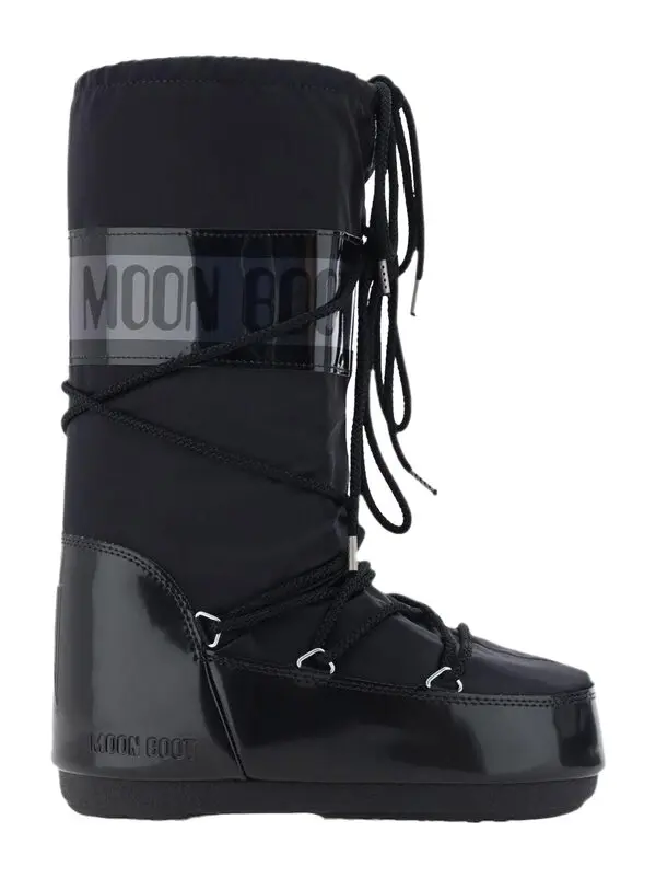 Moon Boot Icon Glance Boots - Black