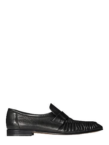 THE ROW Soft Loafer - Black