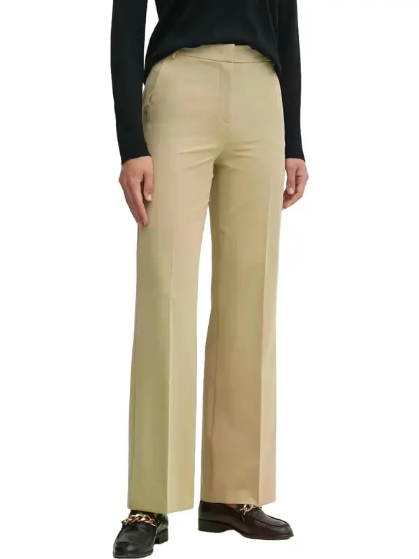 Sisley Flared Trousers - Neutrals