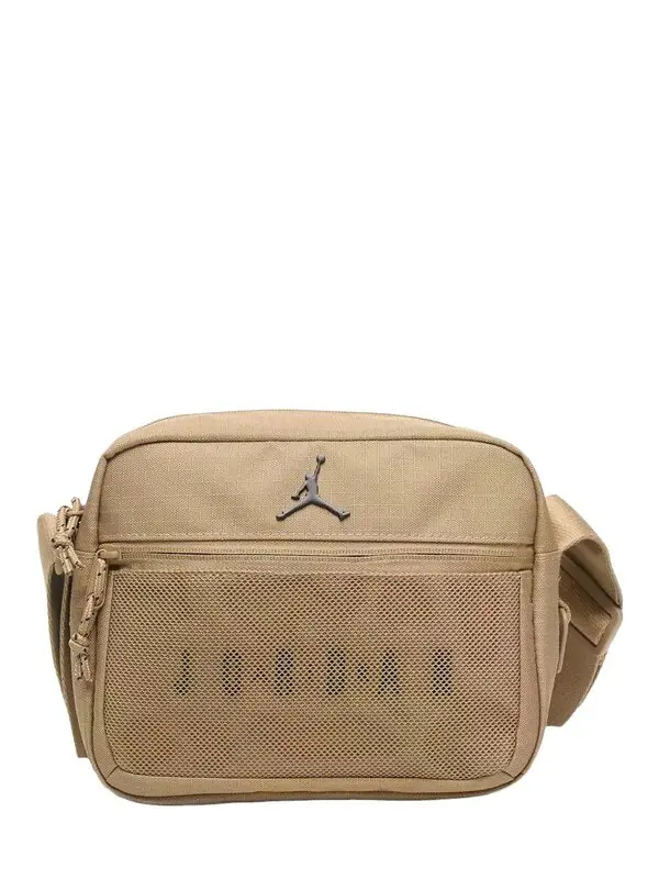 JORDAN Jumpman Mesh-panel Shoulder Bag - Neutrals