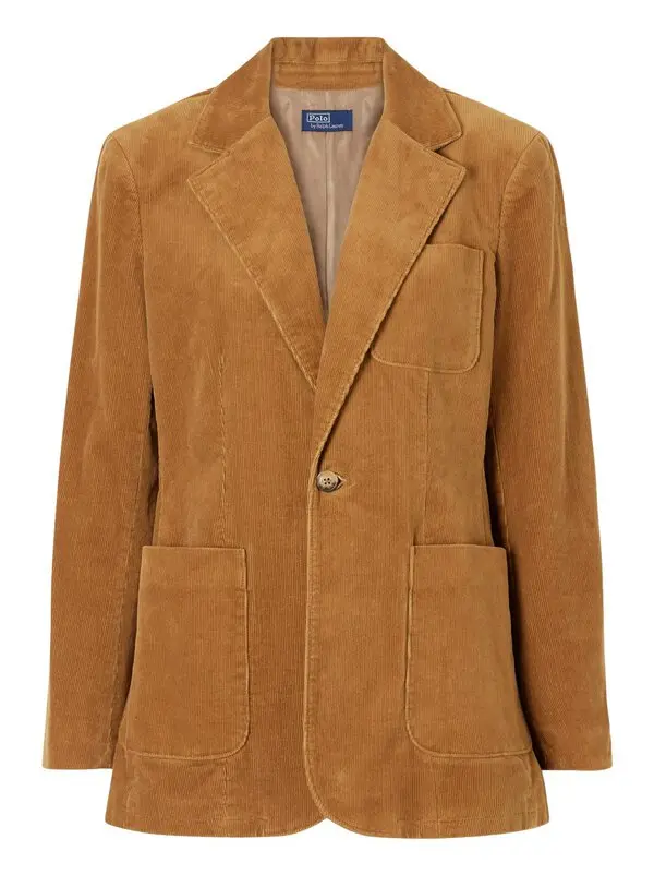 Polo Ralph Lauren Corduroy Cotton Blazer - Brown