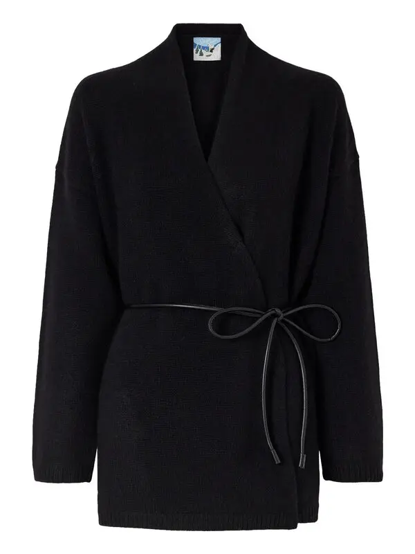 Arch4 Walmer Belted Cashmere Cardigan - Black