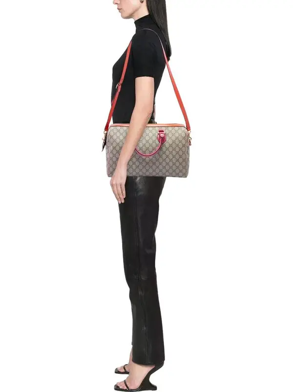 Gucci Gg Supreme Satchel - Neutrals