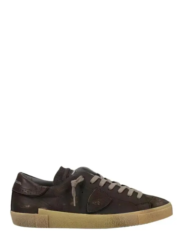 Philippe Model Prsx Low Sneakers - Brown