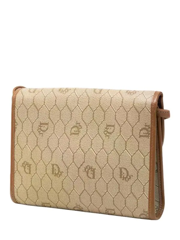 Dior Honeycomb Coated Canvas Cross Body Bag - Neutrals
