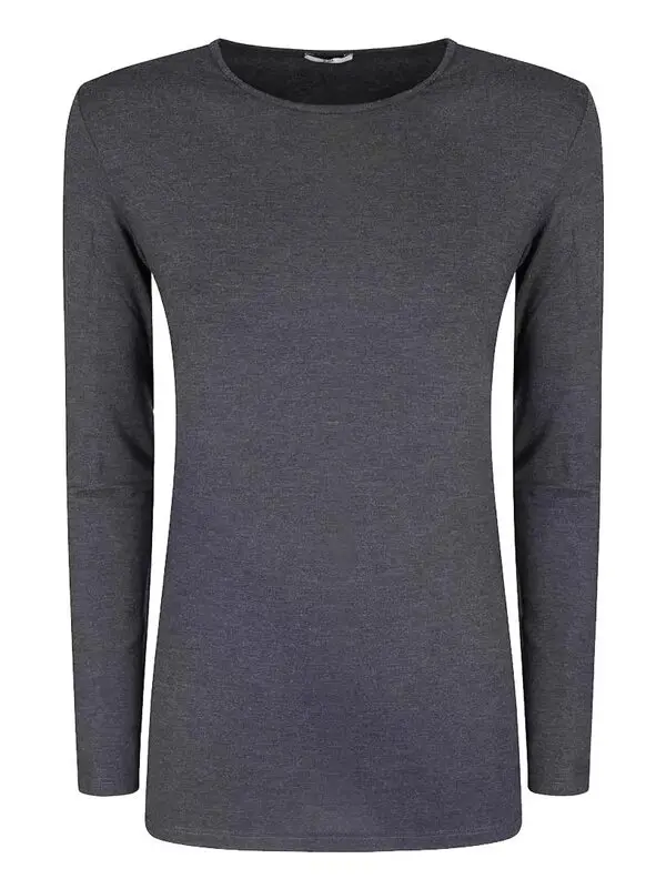M.S.M. Long-sleeve Crew-neck T-shirt - Grey