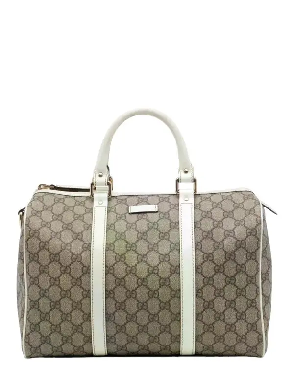 Gucci Gg Supreme Joy Boston Bag - Neutrals