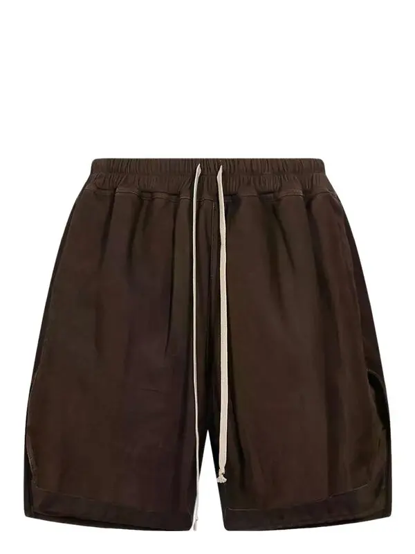 Rick Owens Drawstring-waistband Shorts - Brown