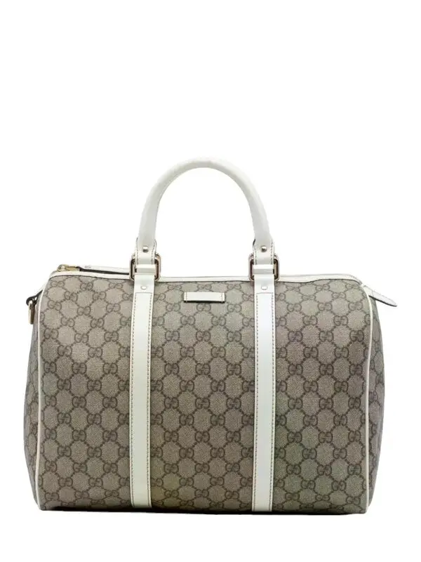 Gucci Gg Supreme Joy Boston Bag - Neutrals