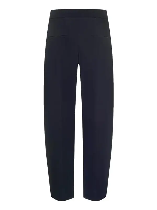 CAMBIO Elaine Belted Pleated Trousers - Blue