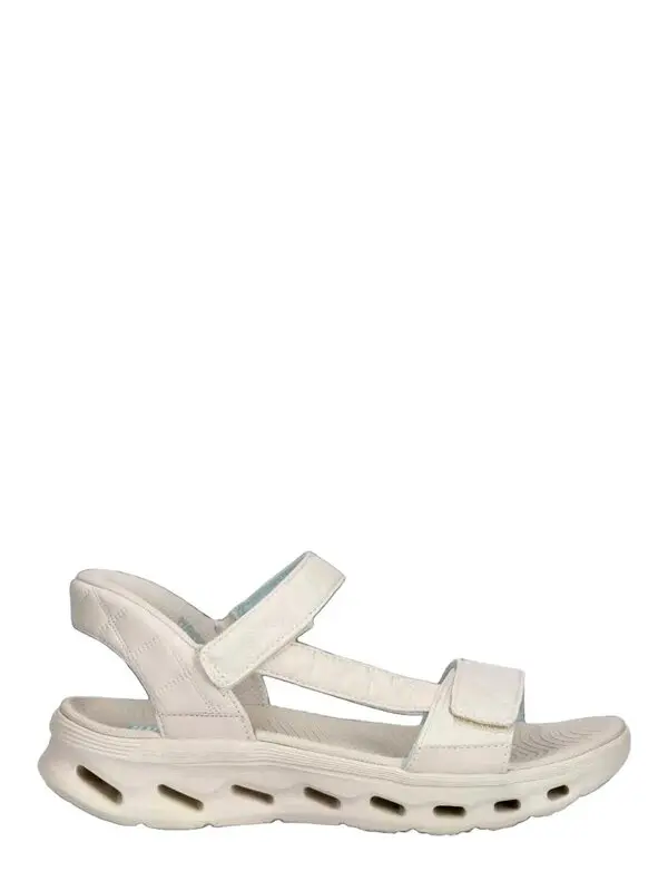 Sketchers Go Walk Glide-step Sandals - Neutrals