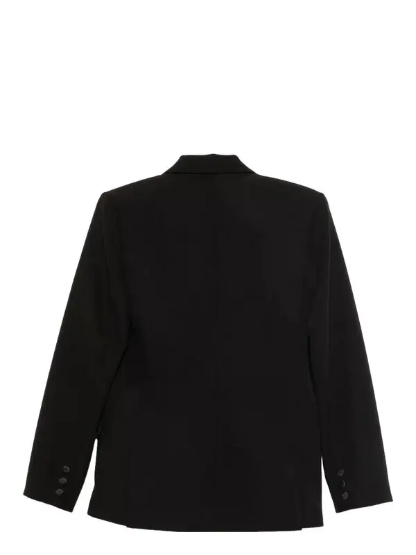 Federica Tosi Peak-lapel Blazer - Black