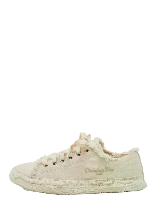 Dior D-blaze Frayed Sneakers - Neutrals