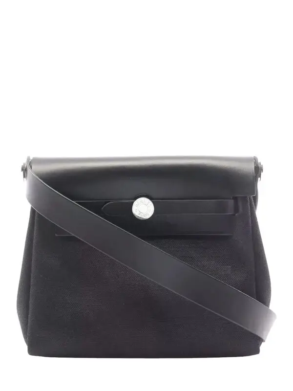 Hermès Airbag Zip Shoulder Bag - Black