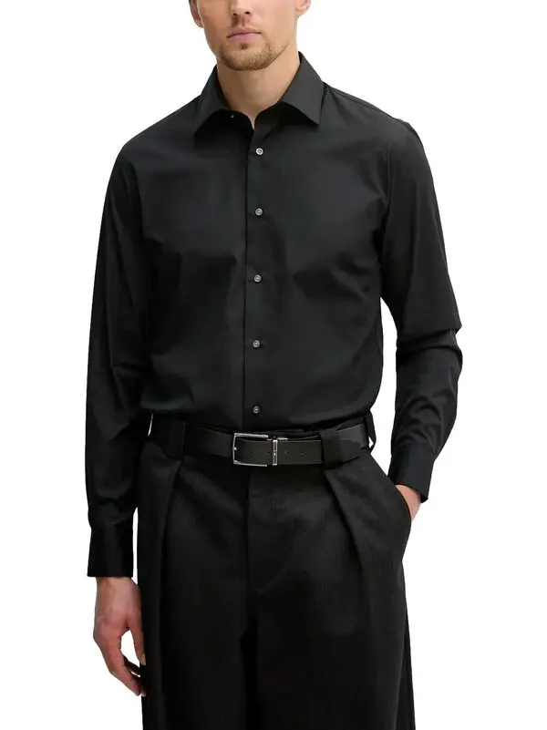 Sisley Long-sleeve Shirt - Black