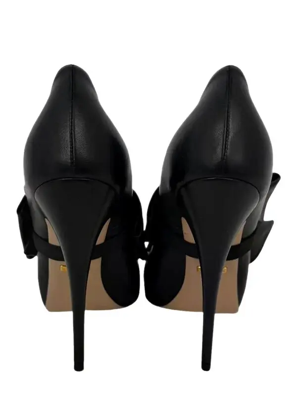 Gucci Elaisa Bow Pumps - Black