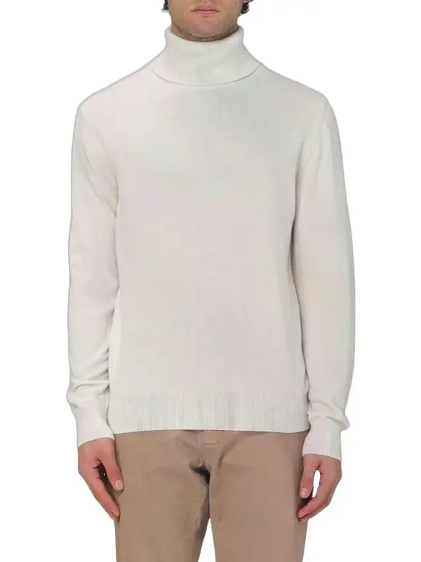 XC Roll-neck Knitted Sweater - Neutrals