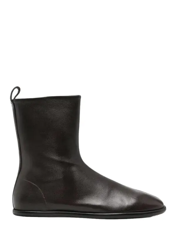 Soeur Cosma Leather Ankle Boots - Brown