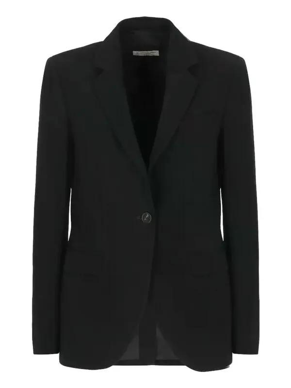 Alberto Biani Single-breasted Blazer - Black
