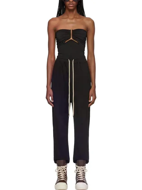 Rick Owens Pull-on Sliced Pillar Skirt - Black