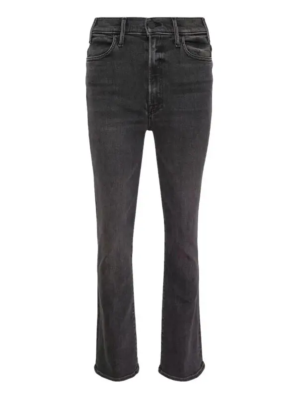 MOTHER Hustler Flare-cut Jeans - Grey