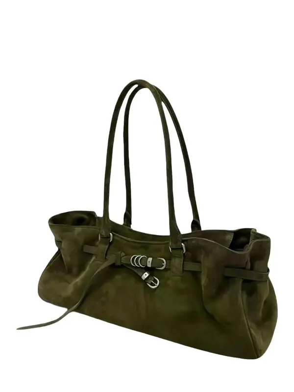 MARGESHERWOOD Suede Tote Bag - Green