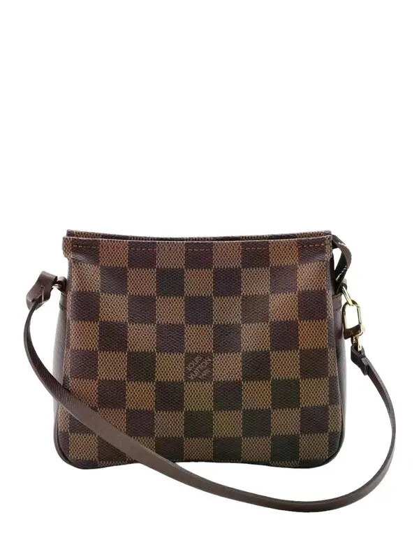 LOUIS VUITTON Trousse Make Up Bag Damier Pouch - Brown