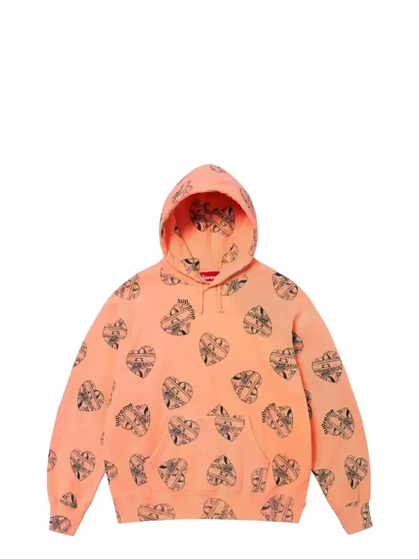 Supreme Love Cash Hoodie - Orange