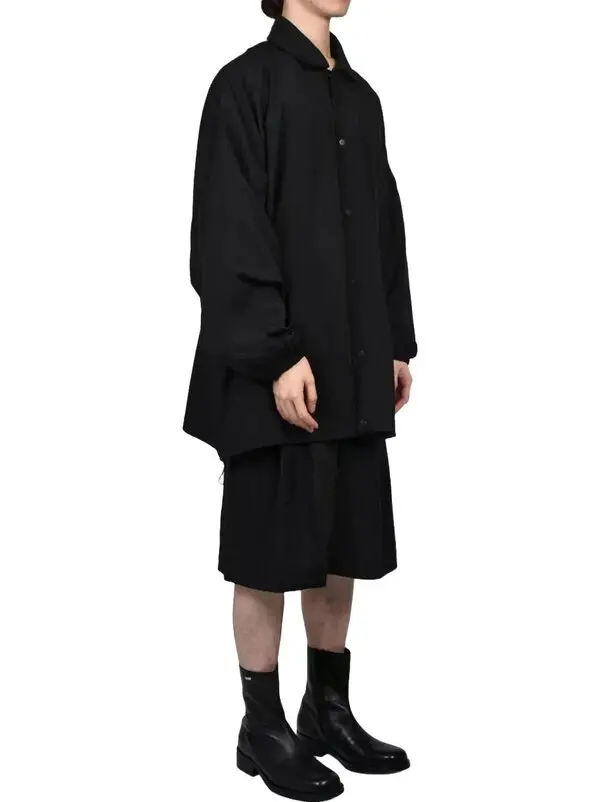 Fear Of God Pinstriped Wool Shorts - Black