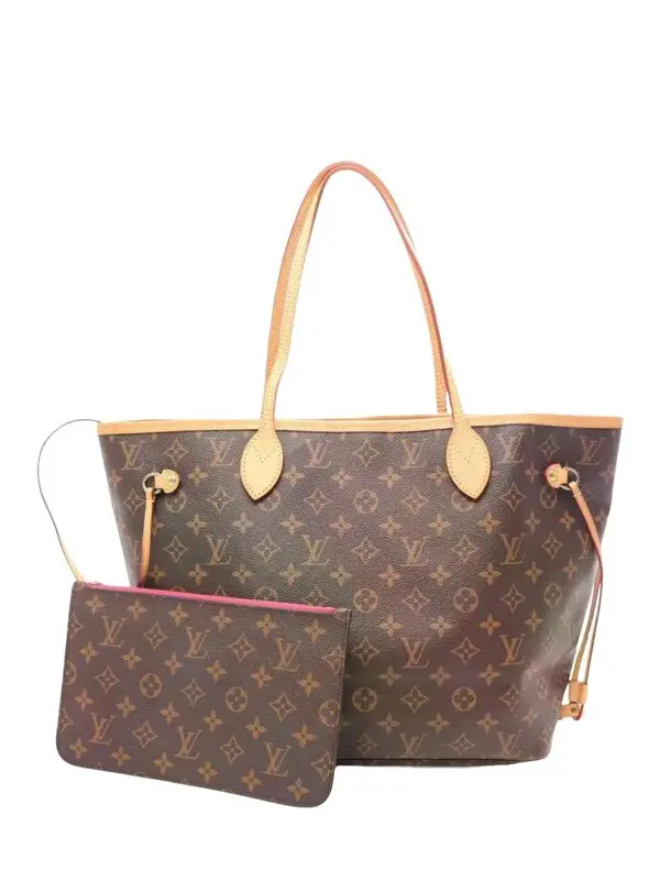 LOUIS VUITTON 2021-2026 Monogram Neverfull Mm Tote Bag - Brown