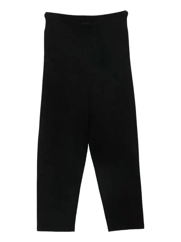 Chloé Stretch-knit Capri Pants - Black