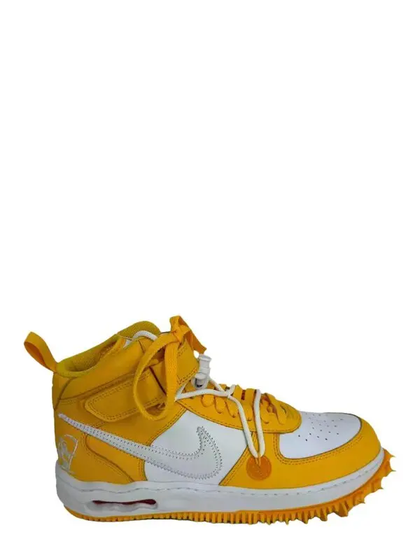Off-White Air Force 1 Mid Sp Sneakers - Yellow