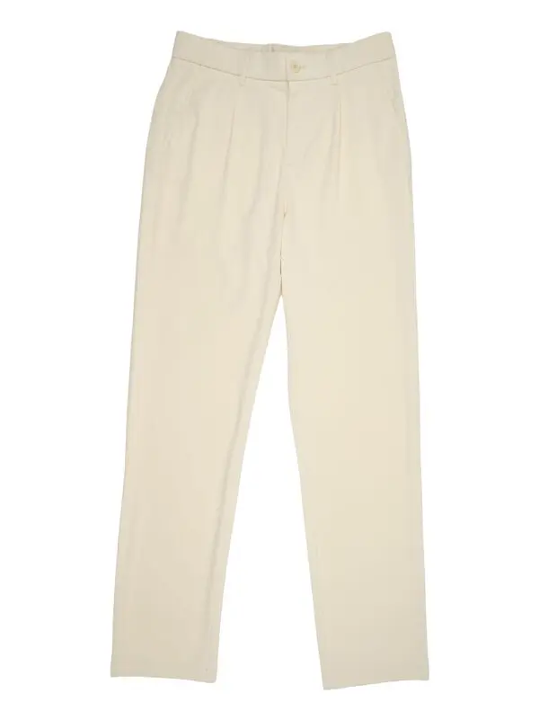 EIGHT X Neutrals Pleated Pant - Beige