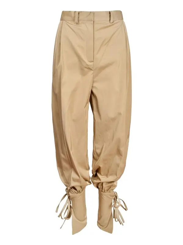 IOANA CIOLACU Neutrals Balloon Trousers - Beige
