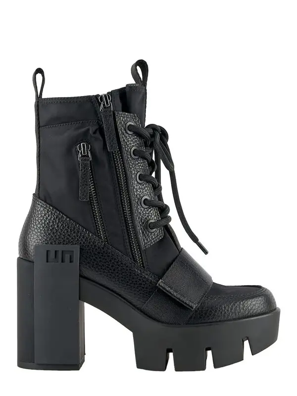 United Nude Grip Combat Mid Boots - Black