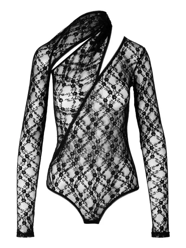 IOANA CIOLACU Broderick Bodysuit - Black