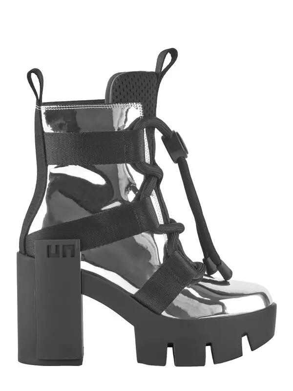 United Nude Black / Silver Grip Nomad Mid Ii Silver - Black/silver