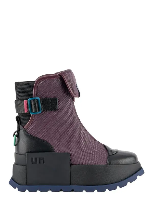 United Nude Roko Ker Platform Bootie - Purple/black